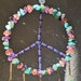 Peace Sign Suncatcher Hippie Stuff Amethyst Home Decor Boho Accessories ...