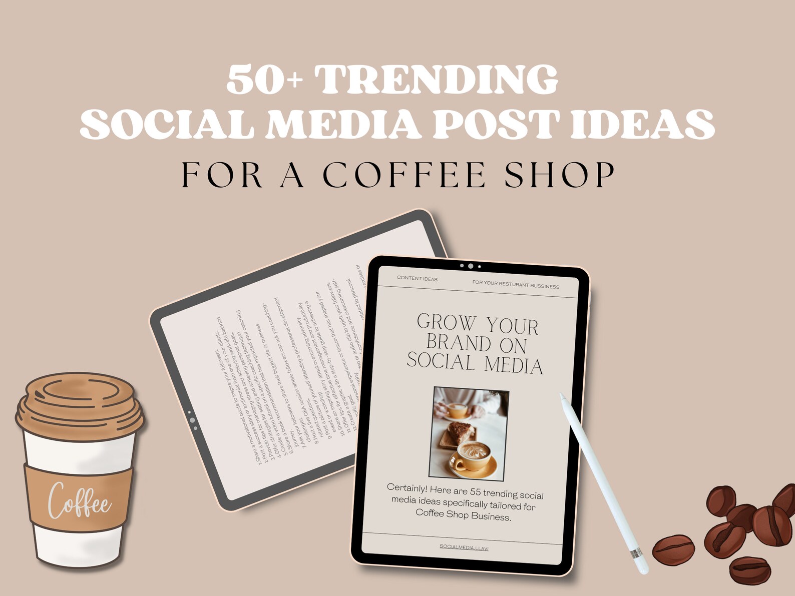 55 Social Media Ideas for Coffee Shop | Content Ideas | Social Media ...
