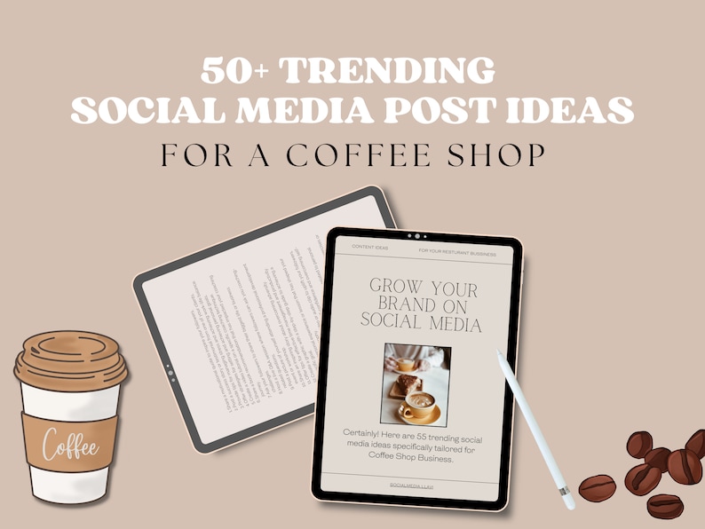 55 Social Media Ideas for Coffee Shop | Content Ideas | Social Media ...