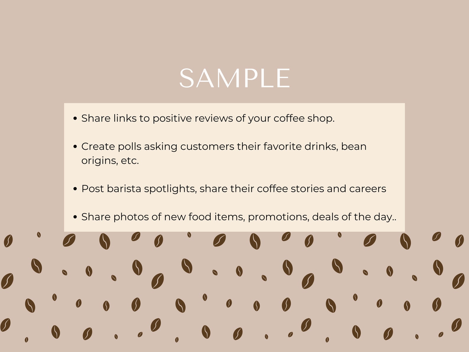 55 Social Media Ideas for Coffee Shop | Content Ideas | Social Media ...