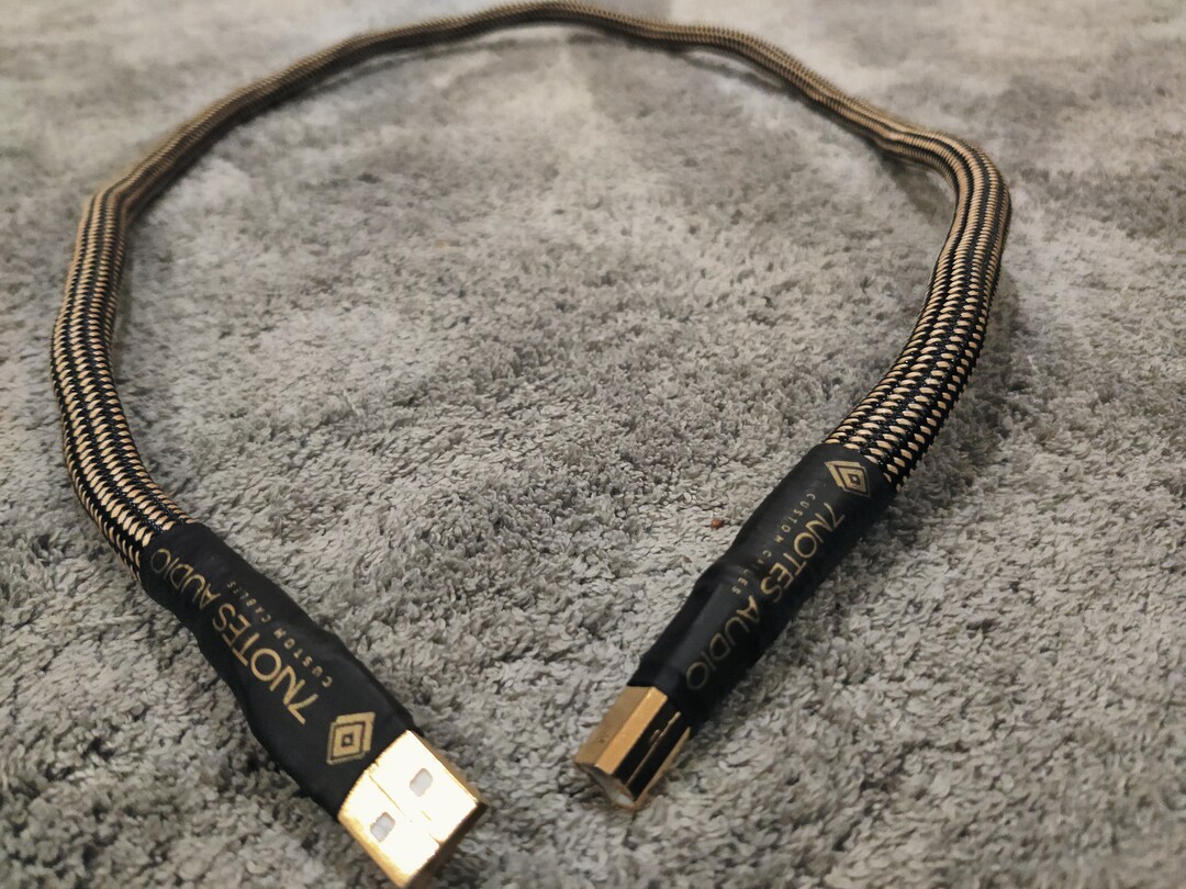 Audiophile USB Cable Type A to B by 7notes Audio - Etsy