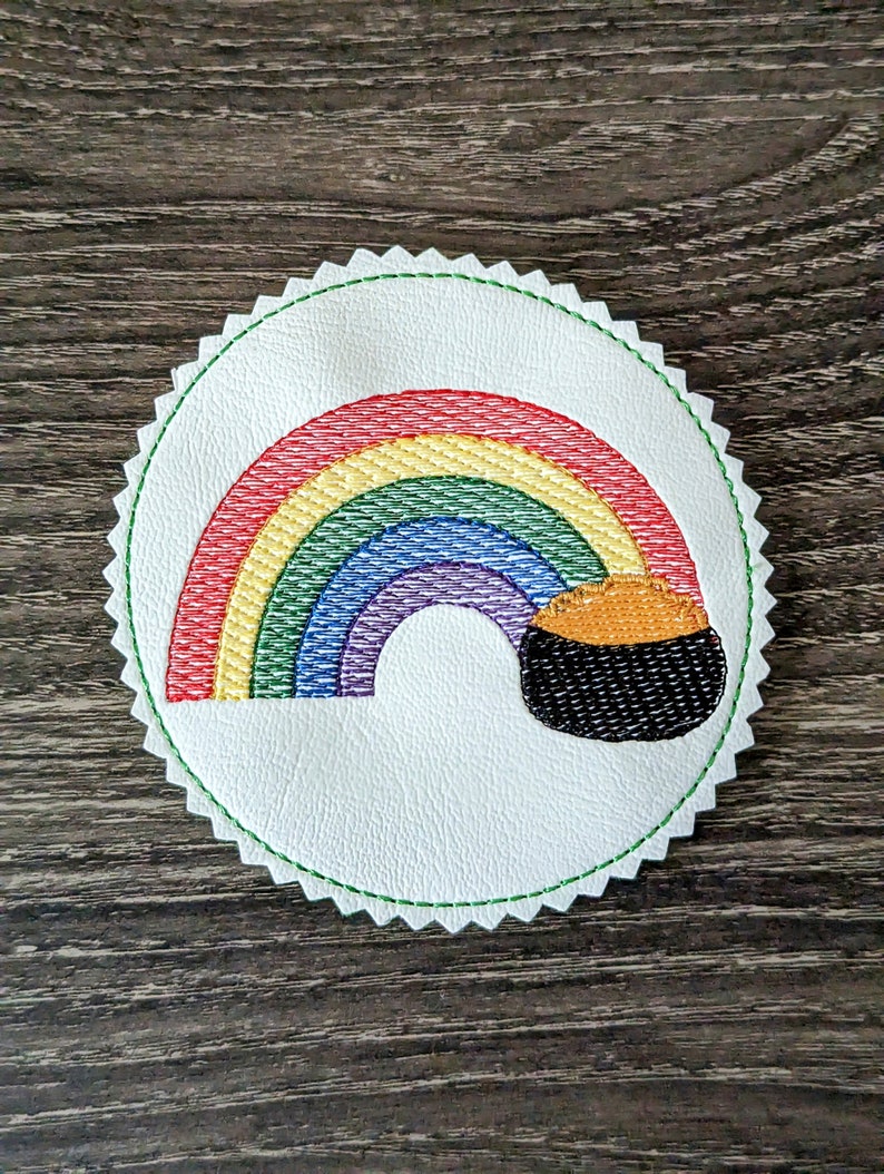 ITH St Patrick's Day Machine Embroidery Coasters Instant DIGITAL ...