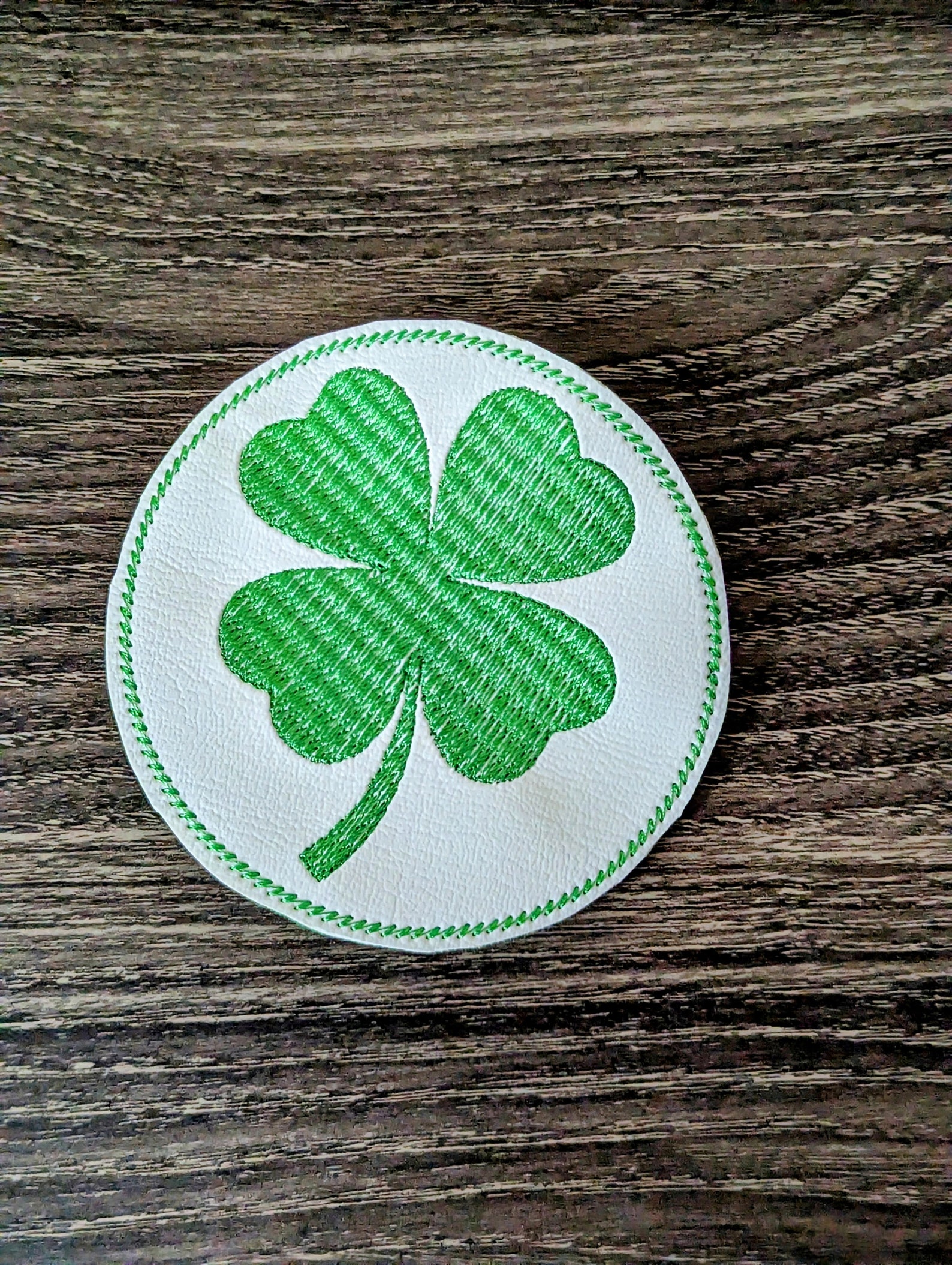 ITH St Patrick's Day Machine Embroidery Coasters Instant DIGITAL ...