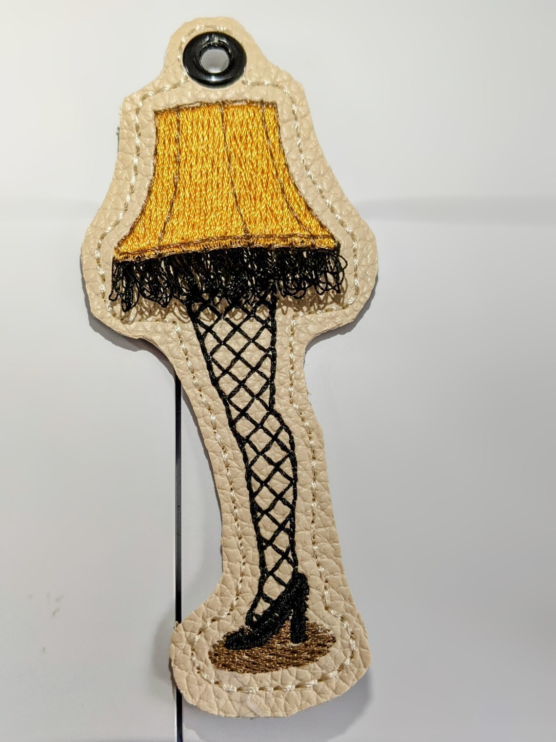 Leg Lamp Ornament ITH Fringe Machine Embroidery Design Instant DIGITAL ...