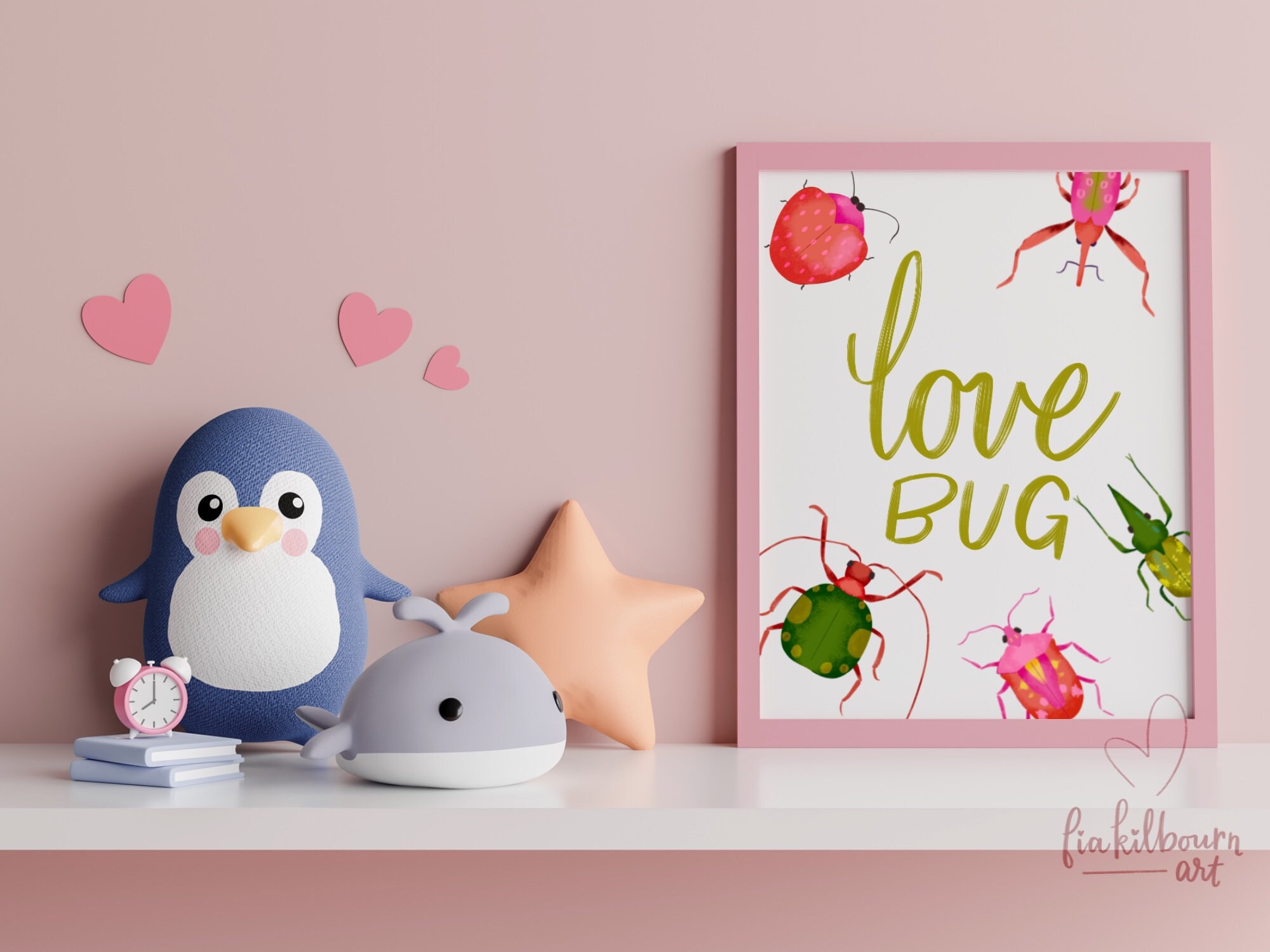 Beetle Clipart Set-cute Whimsical Bug Phrases-hand Drawn - Etsy UK