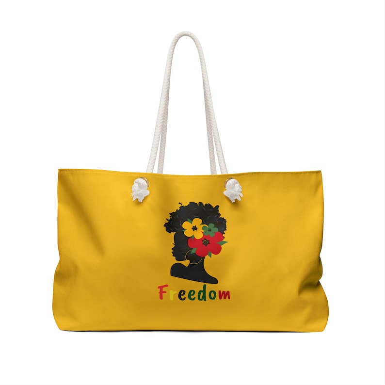 Juneteenth Freedom Weekender Bag - Etsy