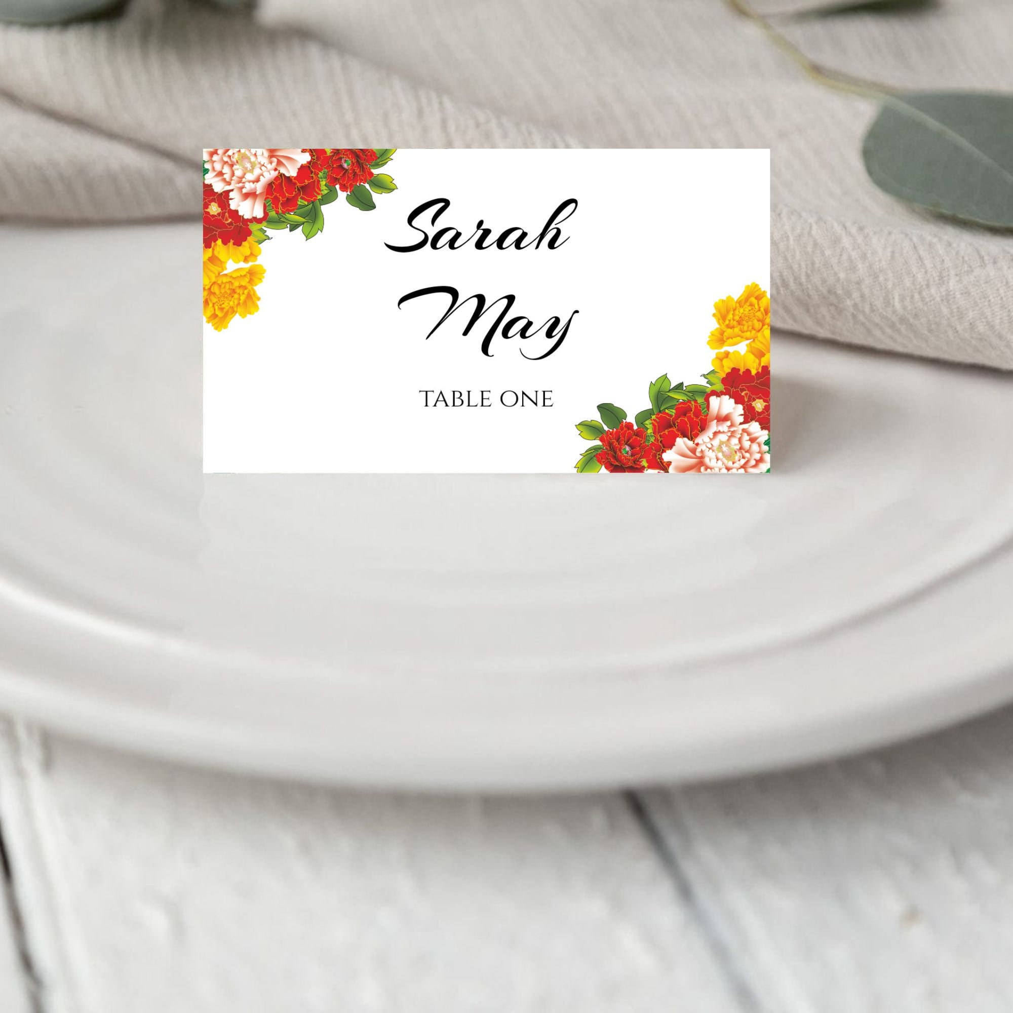 AMELIA Wedding Stationary Bundle, Peony Floral Wedding Bundle Template ...