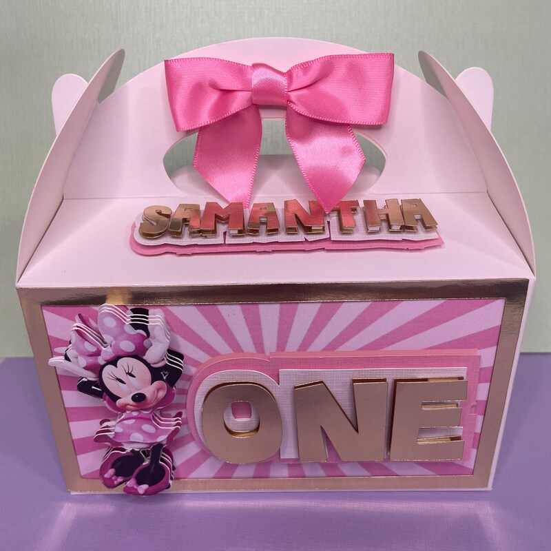 Minnie Mouse Candy Boxes - Etsy