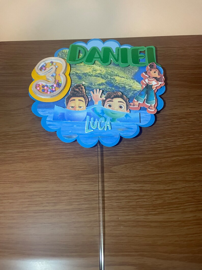 Luca Movie Cake Topper / Luca Cake Topper / Cake Topper / Luca Movie ...