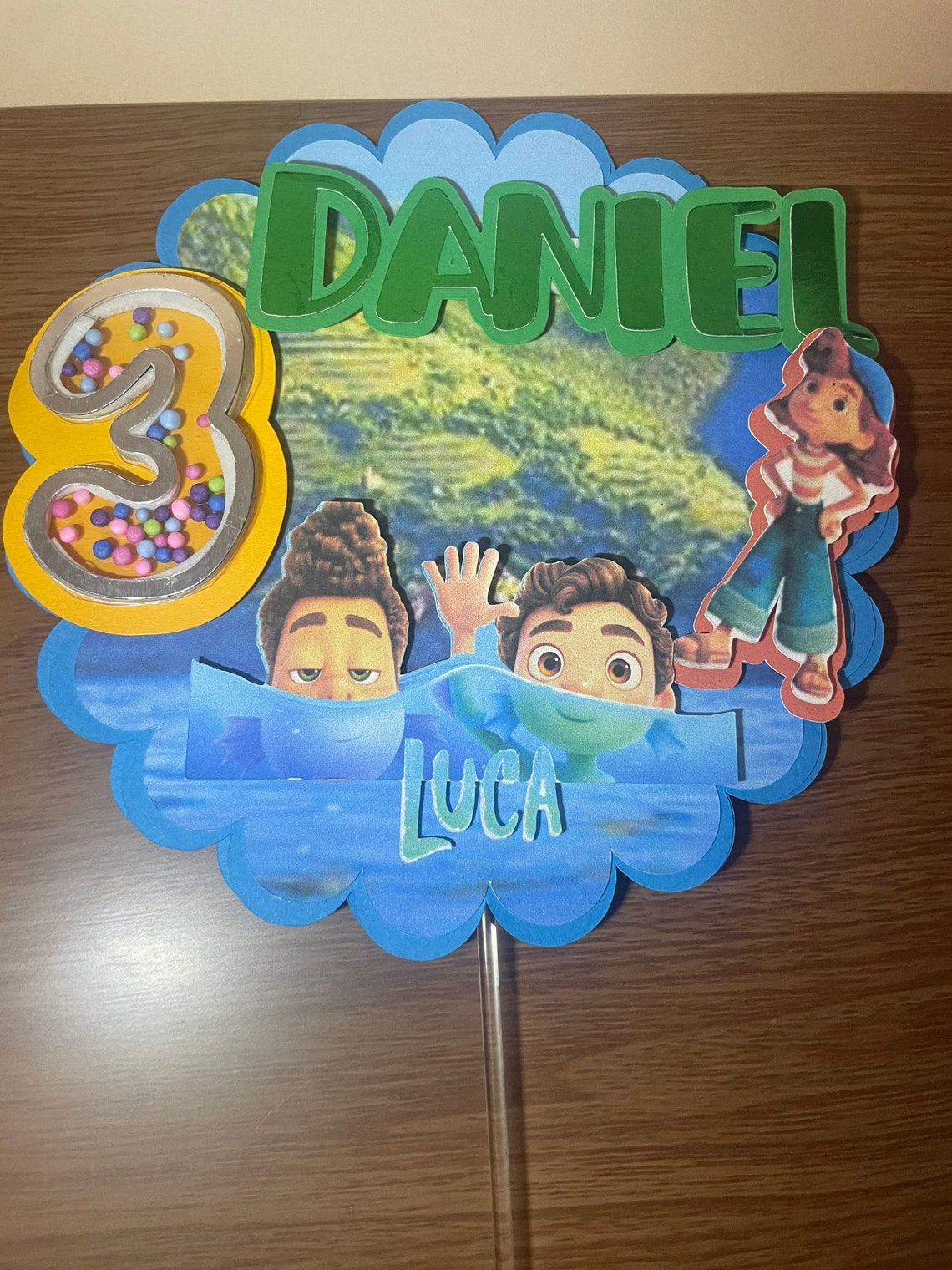 Luca Movie Cake Topper / Luca Cake Topper / Cake Topper / Luca Movie ...