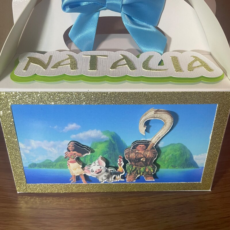 Moana Favor Boxes - Etsy