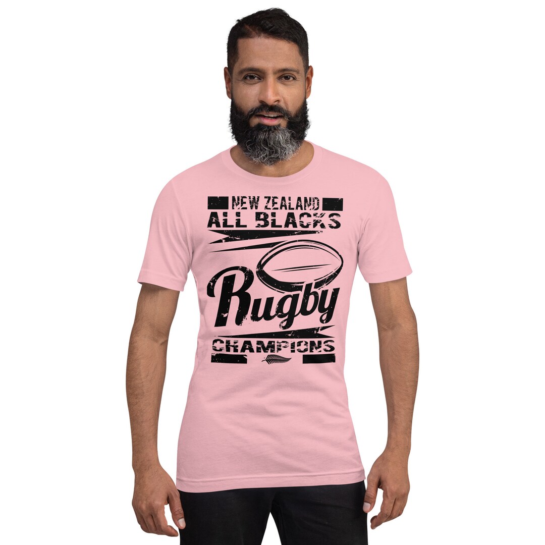 All Blacks Rugby Unisex T-shirt Design. New Zealand Rugby Supporter Tee ...