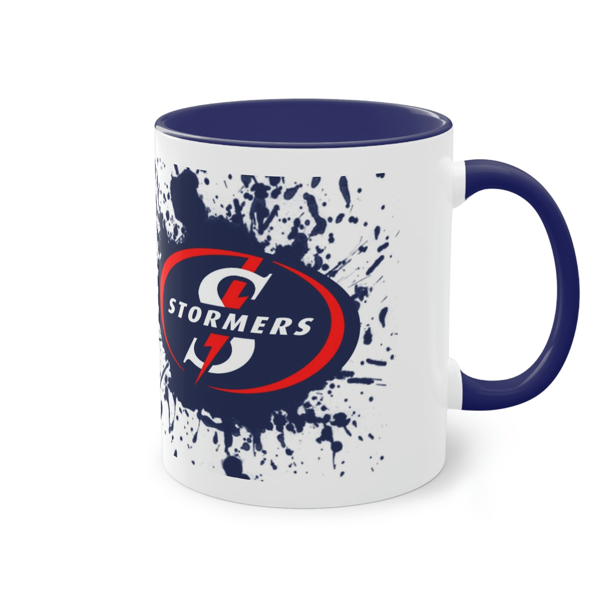 Stormers Rugby Supporter Two-tone Coffee Mug, 11oz. WP Western Province ...