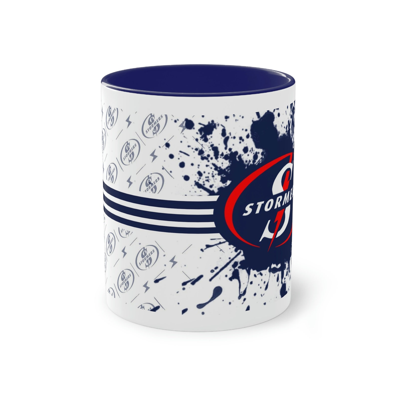 Stormers Rugby Supporter Two-tone Coffee Mug, 11oz. WP Western Province ...