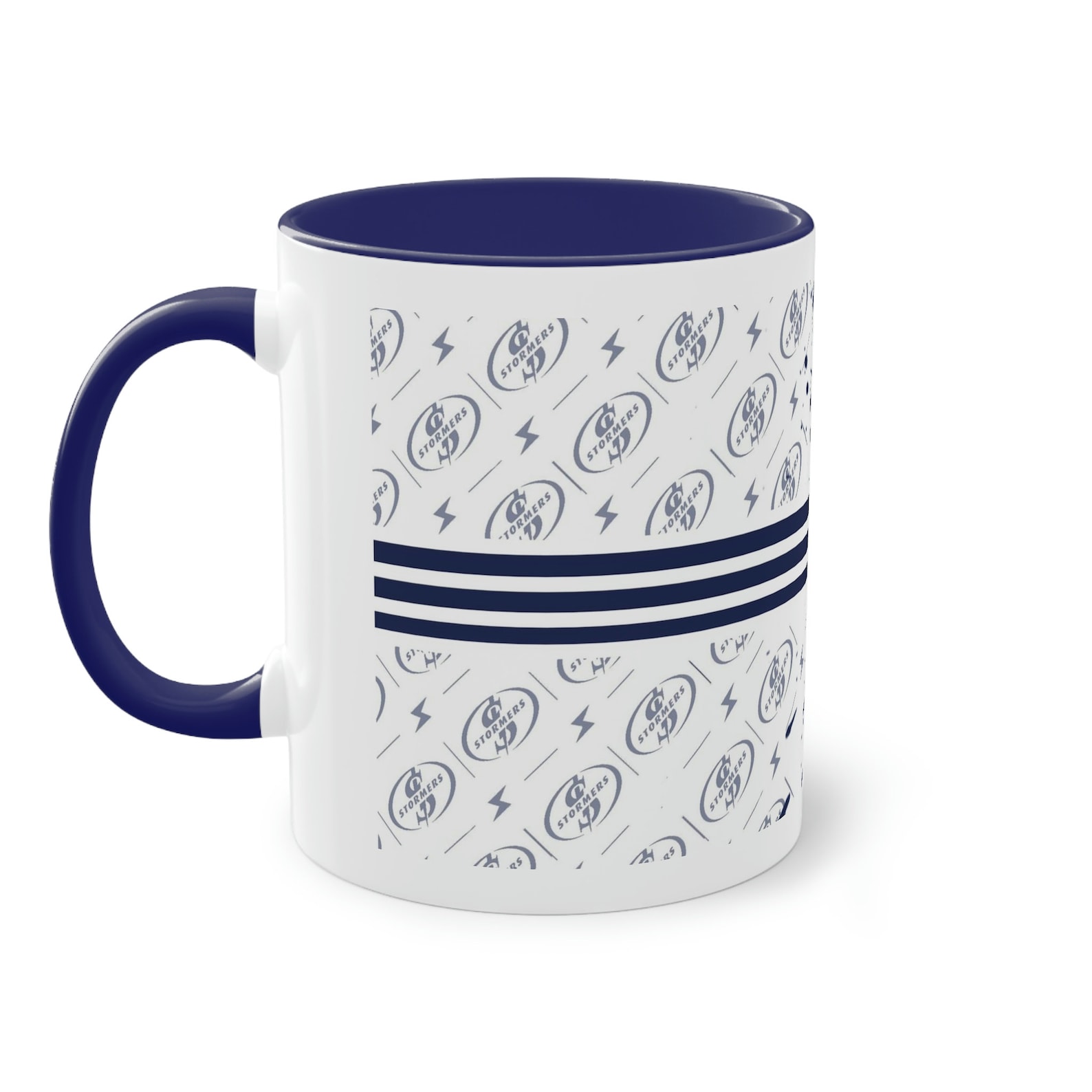 Stormers Rugby Supporter Two-tone Coffee Mug, 11oz. WP Western Province ...