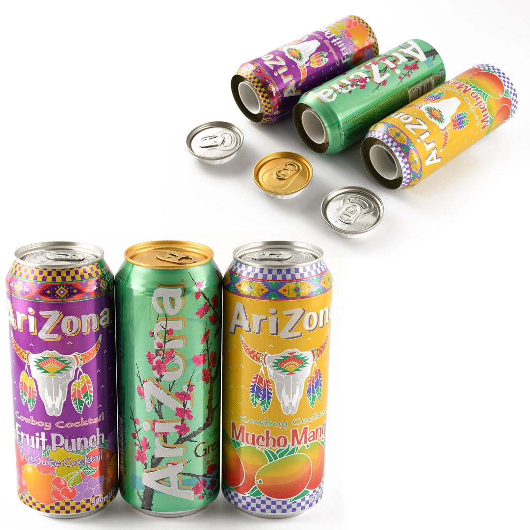 3x Arizona Set - Secret Stash Can Safe - Gift Diversion Secure Storage ...