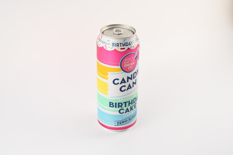 Stash Safe Candy Can Birthday Cake Drink Diversion Storage - Etsy