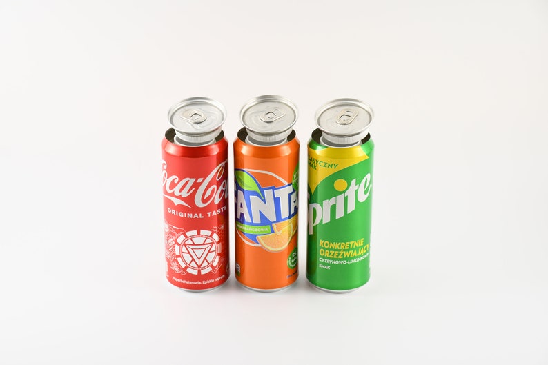Diversion Safe 3x Coca Cola / Fanta / Sprite - Secret Stash Can Safe ...