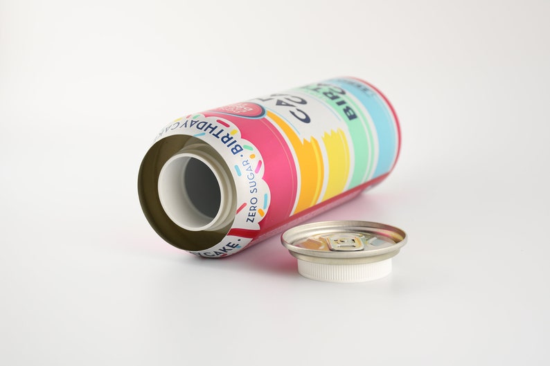 Stash Safe Candy Can Birthday Cake Drink Diversion Storage - Etsy