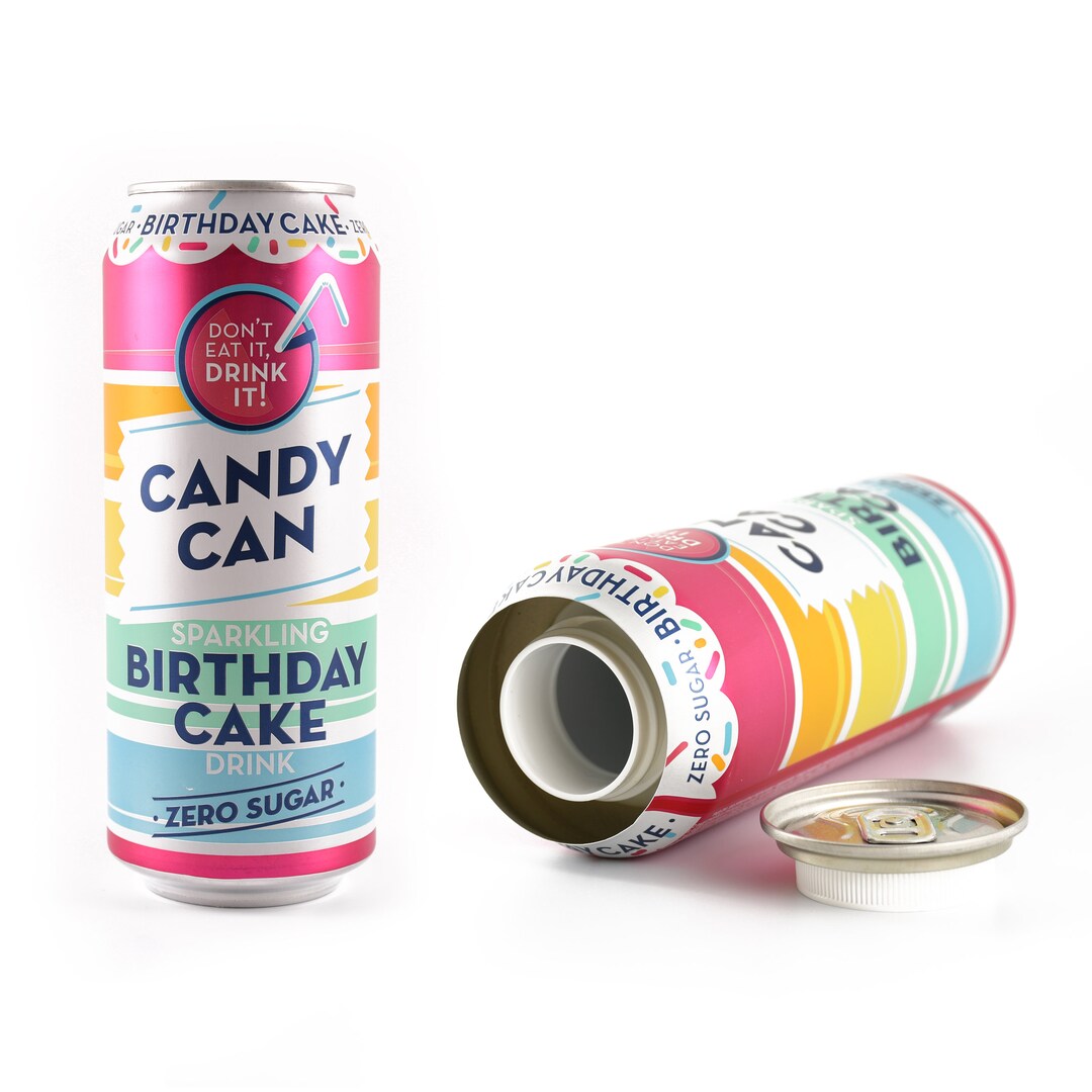 Stash Safe Candy Can Birthday Cake Drink Diversion Storage Secure ...