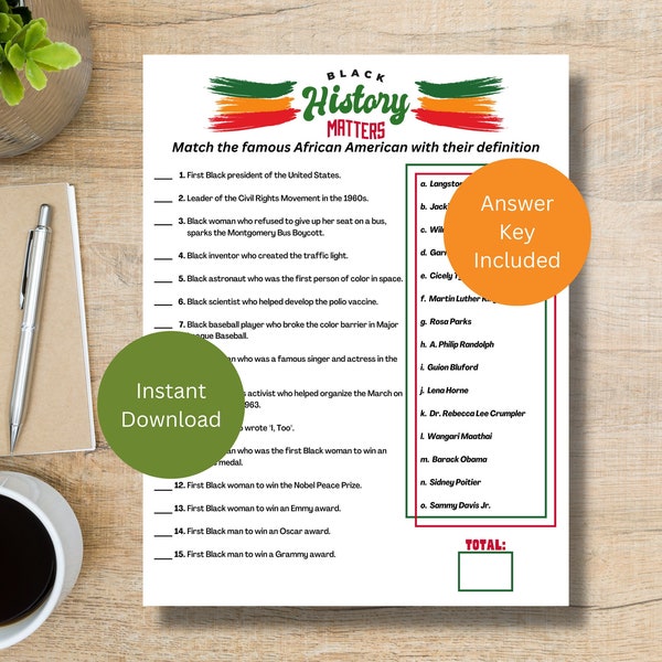 Black History Curriculum - Etsy