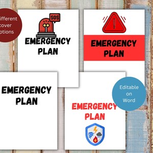 Daycare Emergency Plans | Editable Childcare Emergency Plans Handbook ...