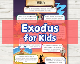 Genesis for Kids Printable - Bible Study Activity for Children - Etsy