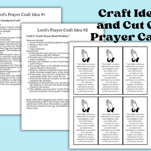 Lord's Prayer Lesson Plan for Children | Sunday School Worksheets ...