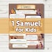 1 Samuel for Kids Printable - Bible Study Activity for Children - Etsy