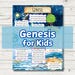 Genesis for Kids Printable - Bible Study Activity for Children - Etsy