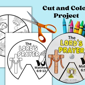 Lord's Prayer Lesson Plan for Children | Sunday School Worksheets ...
