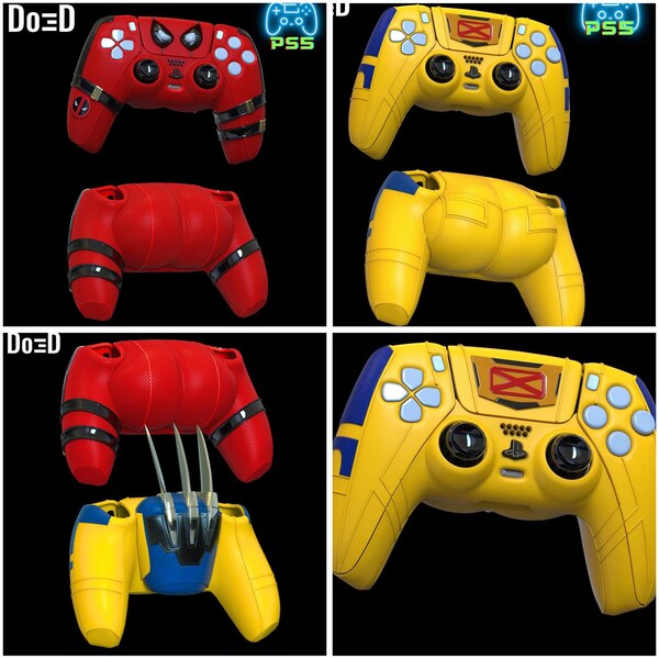 Wolverine Deadpool Controller - Etsy