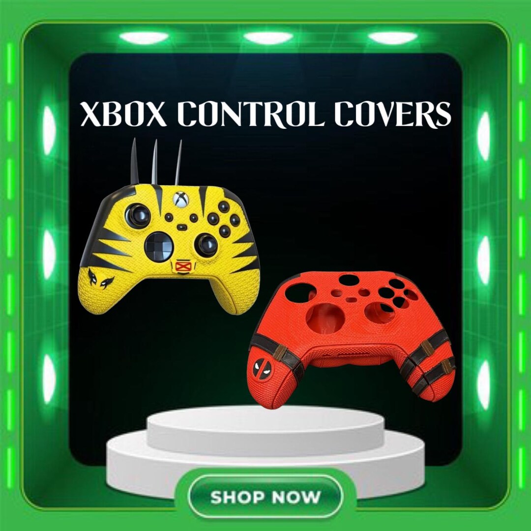 XBOX Control Cover Deadpool Wolverine Best Gift Gamers Best Gift Kids ...