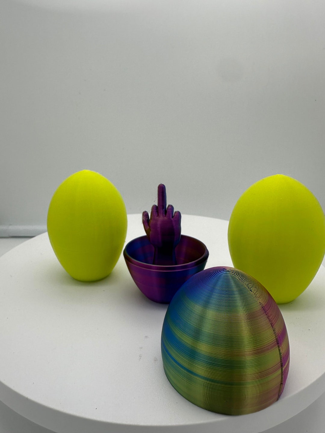 Funny Middle Finger Easter Egg Pack of 3 or 6 - Etsy