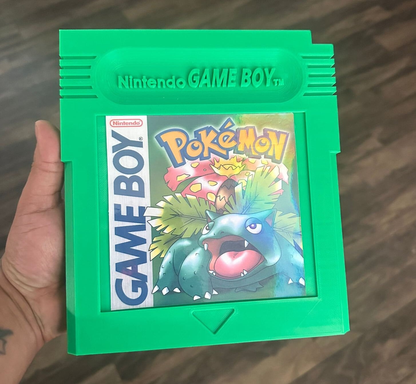 Giant Pokemon Red Gameboy Cartridge 3D Print - Etsy