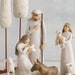 Willow Tree Holy Family Nativity Figurines With Cypress Trees Set of 8 ...
