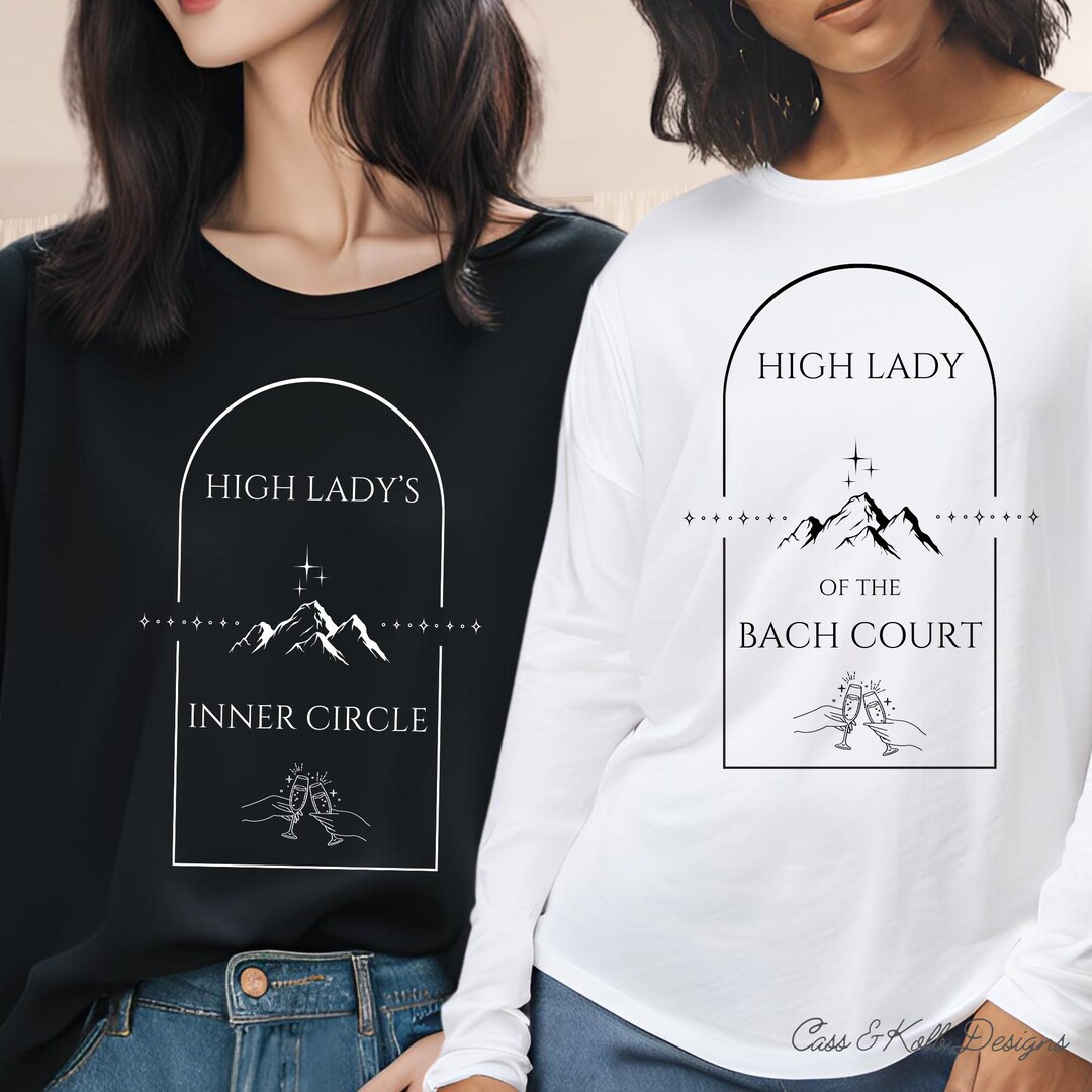 ACOTAR Themed Bachelorette Shirts - Night Court - Celestial - Unisex ...
