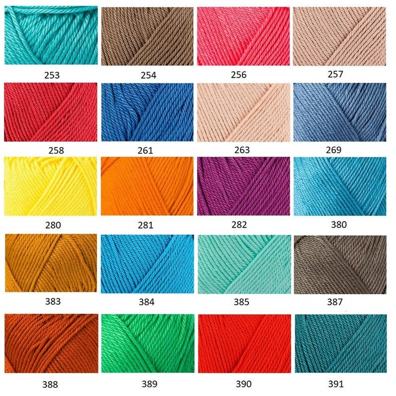 Choose ANY Catania Yarn Balls / ALL Colors Available / Schachenmayr ...