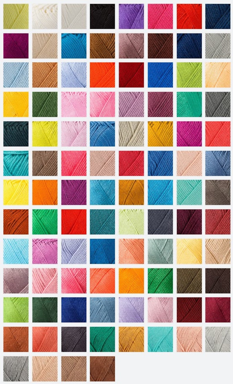 Choose ANY Catania Yarn Balls / ALL Colors Available / Schachenmayr ...