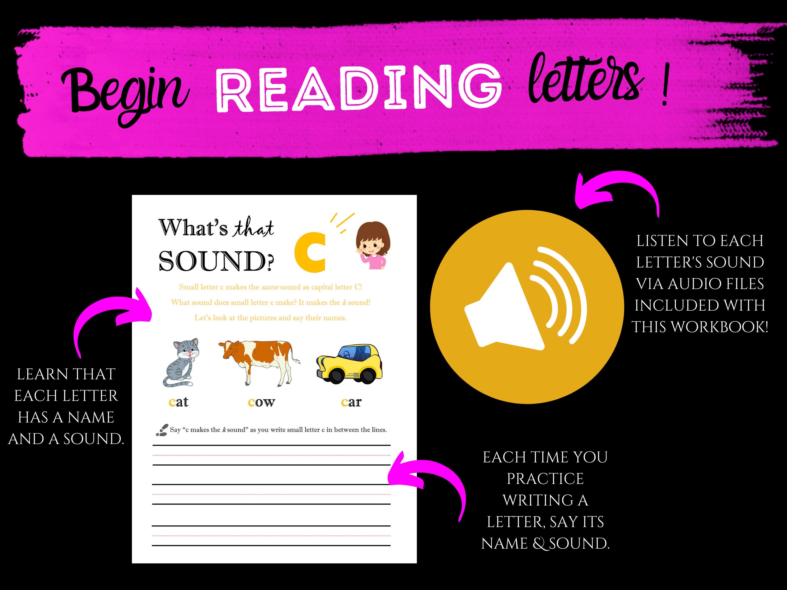 Printable Alphabet Workbook | Small-lowercase Letters | Tracing ...