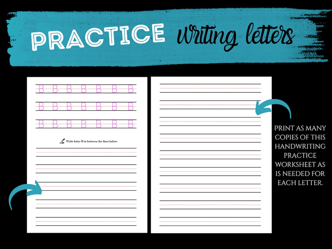 Printable Alphabet Workbook | Capital-uppercase Letters | Tracing ...