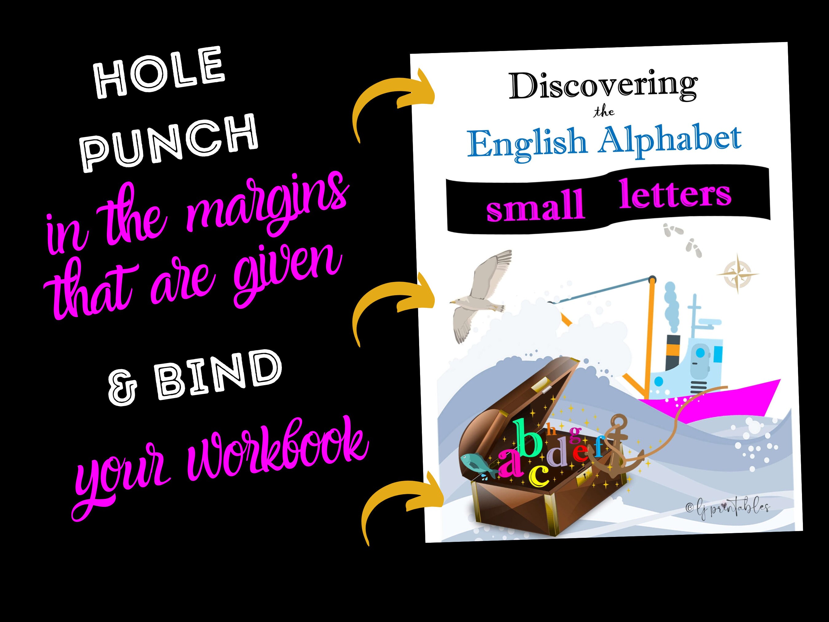 Printable Alphabet Workbook Small-lowercase Letters - Etsy