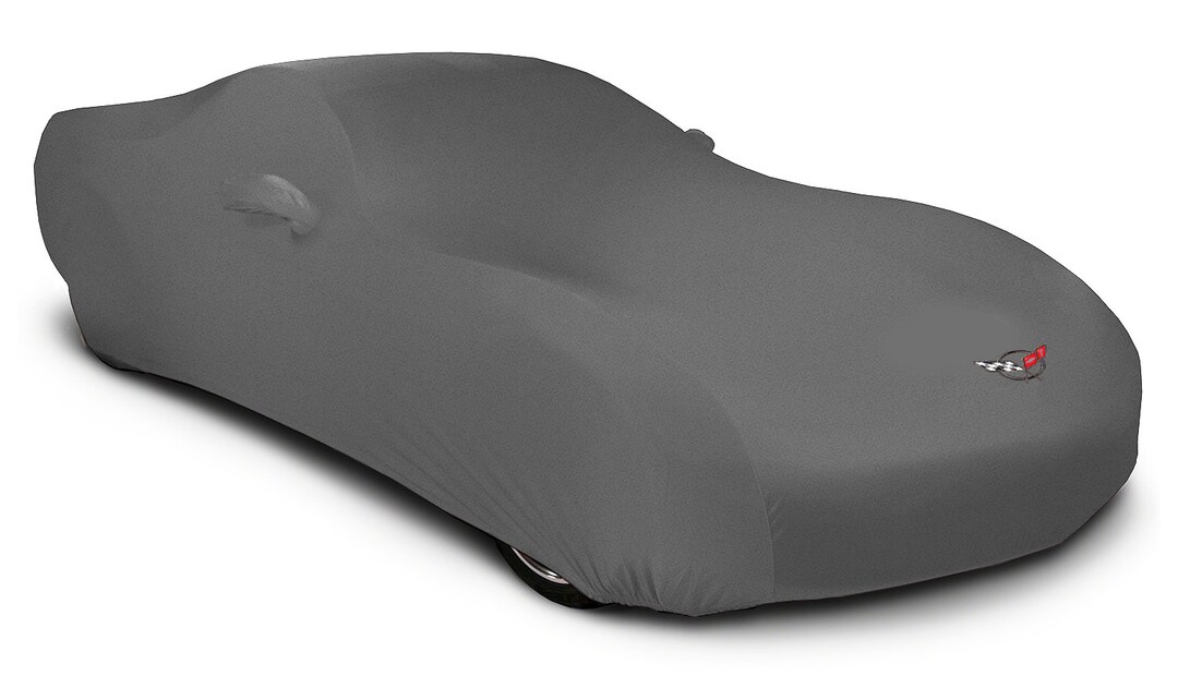 Coverking Moda Stretch Gray Car Cover for Corvette W/drawstring Bag and ...