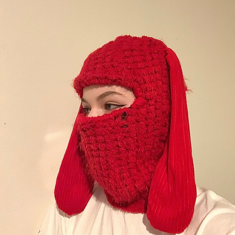 Fuzzy Ski Mask - Etsy