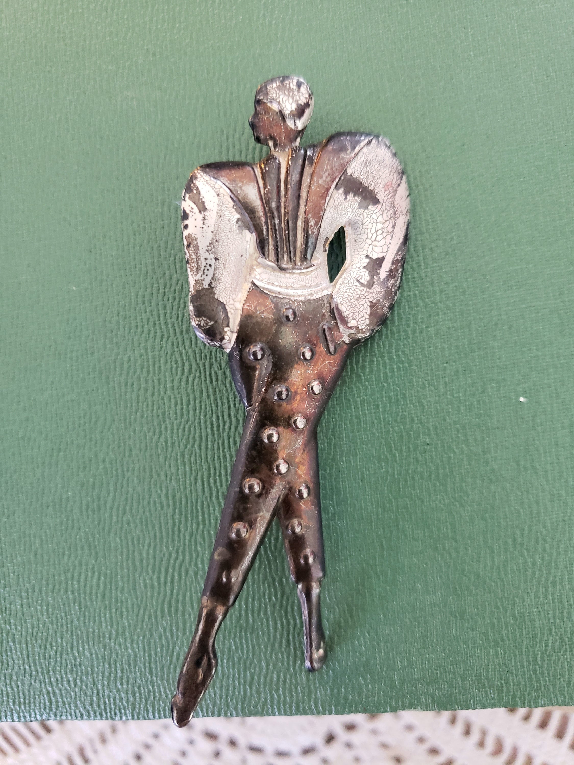 Vintage Art Deco Style Brooch, Fashion Lady Brooch Pin - Etsy