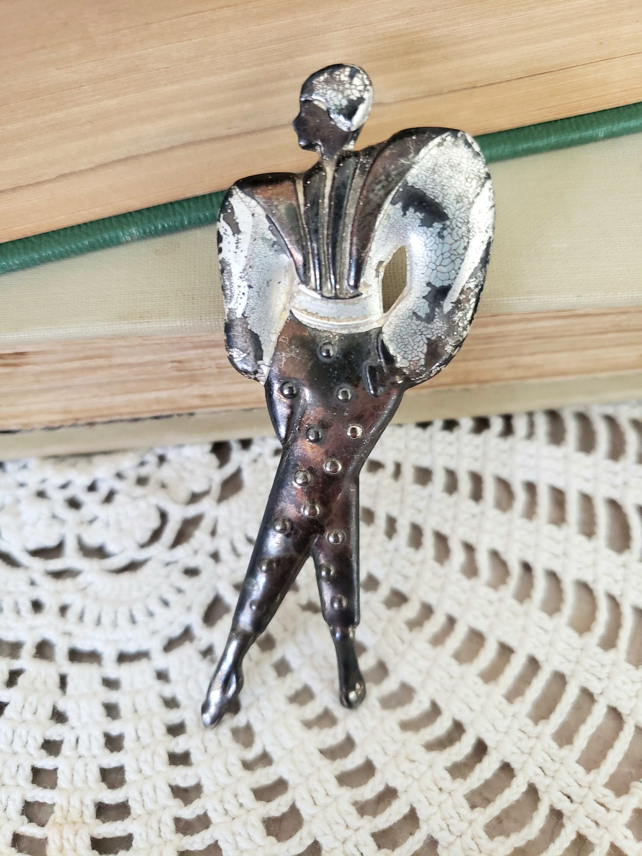 Vintage Art Deco Style Brooch, Fashion Lady Brooch Pin - Etsy