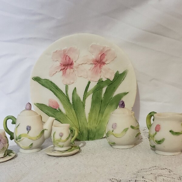 Miniature Tea Set - Etsy