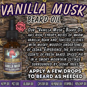 All Natural Beard Oil - CHOOSE YOUR SCENT - Moisturizing Nourishing ...