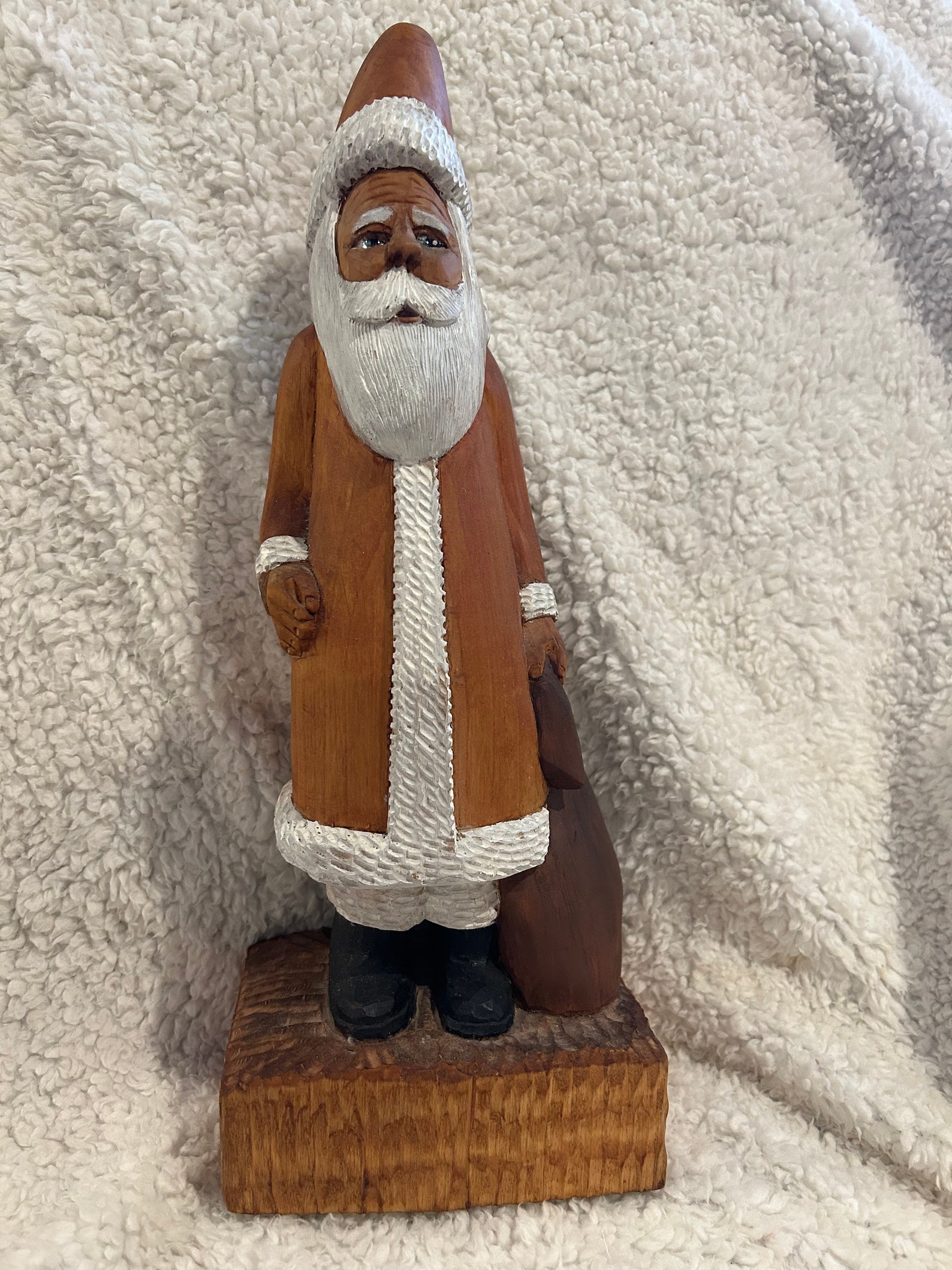 Old World Hand Carved Santa - Etsy