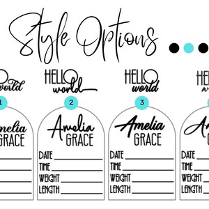 Birth Announcement Sign, Personalized Birth Stats Sign, Custom Baby ...